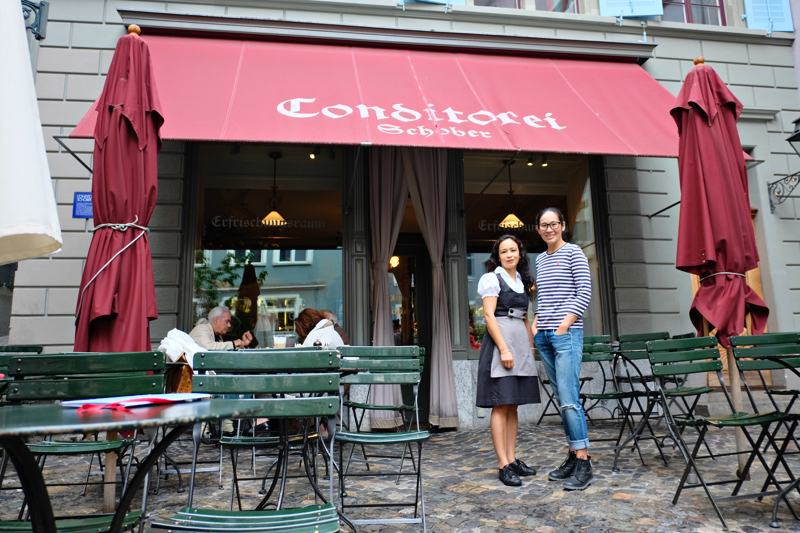 Conditorei Schober คาเฟ่สวยที่สุดแห่งหนึ่งของโลก - Zurich - Thaifootprint