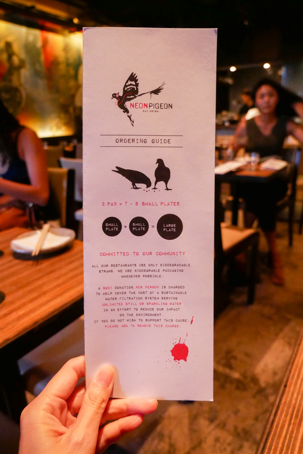 Neon Pigeon Izakaya ยุคใหม่ หัวใจนีออน – สิงคโปร์ - Thaifootprint